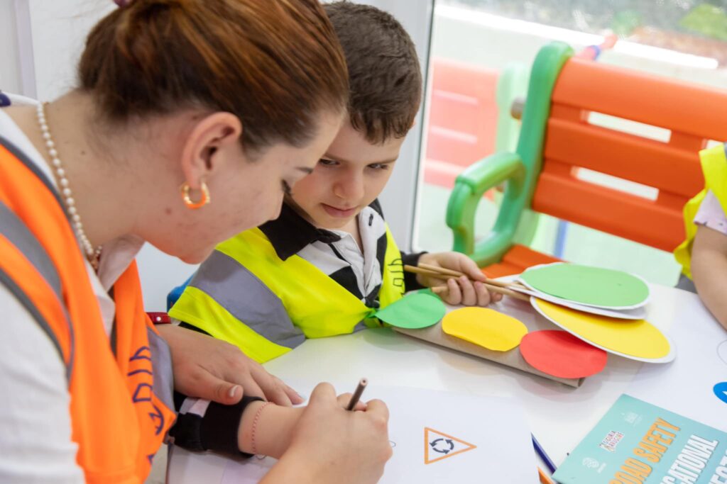 Siguria Rrugore me fëmijët e kopshtit “Yjet Margaritar”! – Siguria Rrugore